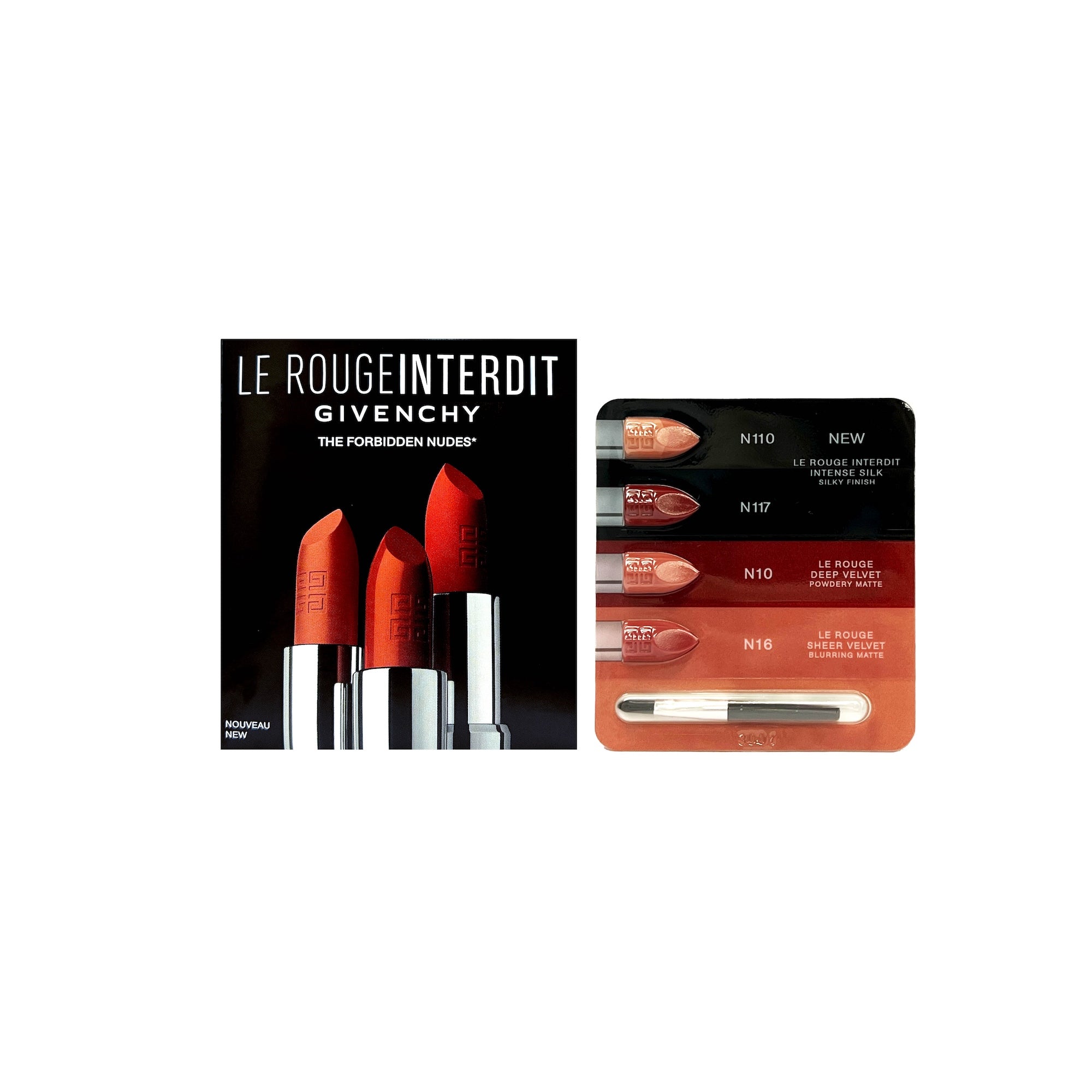 Le Rouge Interdit Intense Silk 4 Nudes Sample – Givenchy HK